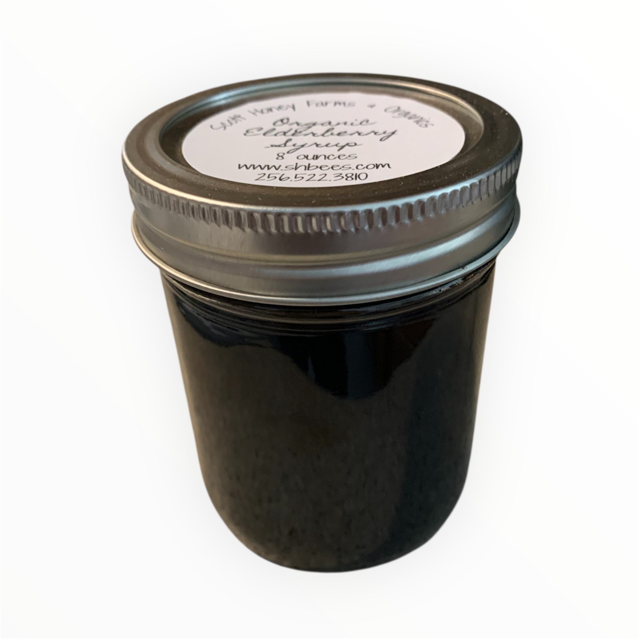 Organic Elderberry Syrup 8oz - Scott Honey Farms & Organics