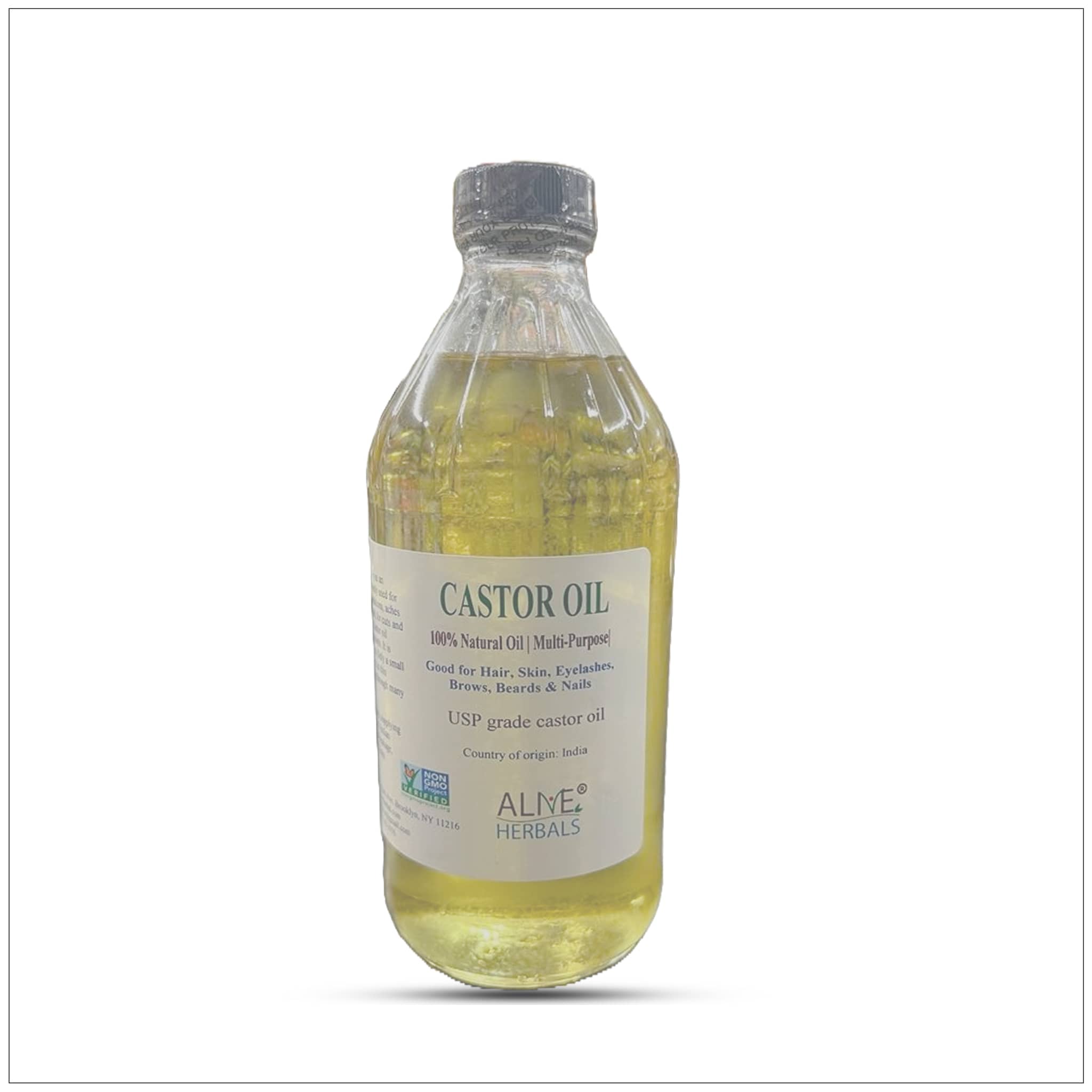 Natural Castor Oil - Scott Honey Farms & Organics