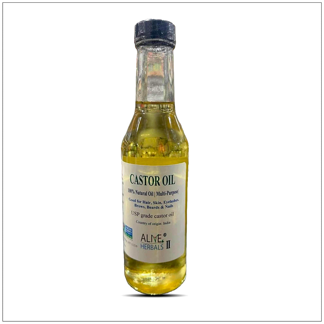Natural Castor Oil - Scott Honey Farms & Organics